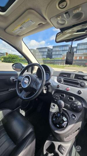 Grey Fiat 500 2015 in Kaunas, with an engine capacity of 1.37 L and mileage of 49 thousand km for 6290 €, photo 21 on AUTOMOTO.COM.LV