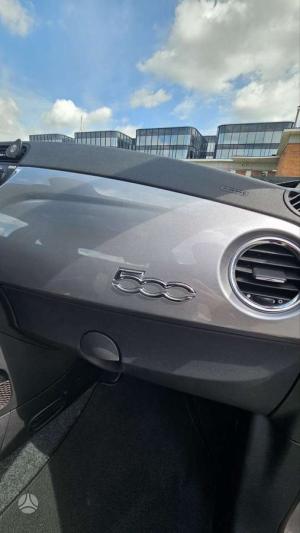Grey Fiat 500 2015 in Kaunas, with an engine capacity of 1.37 L and mileage of 49 thousand km for 6290 €, photo 22 on AUTOMOTO.COM.LV