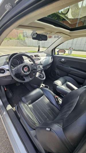 Grey Fiat 500 2015 in Kaunas, with an engine capacity of 1.37 L and mileage of 49 thousand km for 6290 €, photo 23 on AUTOMOTO.COM.LV