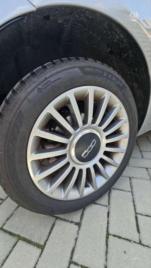 Grey Fiat 500 2015 in Kaunas, with an engine capacity of 1.37 L and mileage of 49 thousand km for 6290 €, photo 33 on AUTOMOTO.COM.LV