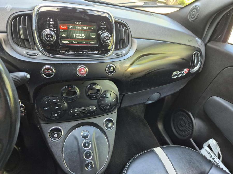 Grey Fiat 500 2016 in Kaunas, with an engine capacity of 0.00 L and mileage of 100 thousand km for 6100 €, photo 9 on AUTOMOTO.COM.LV