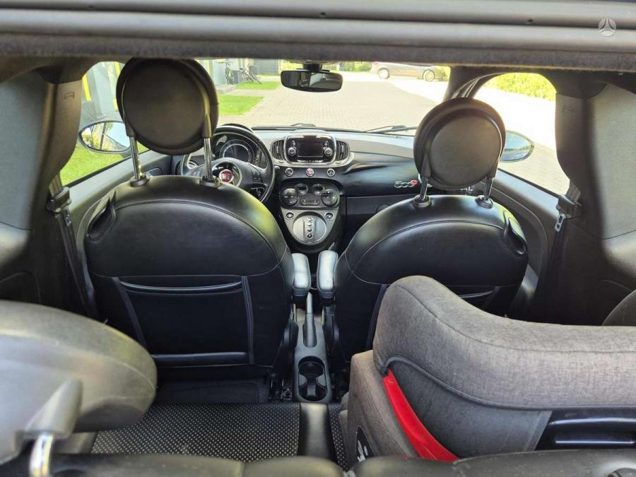 Grey Fiat 500 2016 in Kaunas, with an engine capacity of 0.00 L and mileage of 100 thousand km for 5600 €, photo 6 on AUTOMOTO.COM.LV