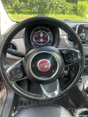 Pelēks Fiat 500 2016 Jelgava, ar dzinēja tilpumu 1.20 L un nobraukumu 101 tūkst. km par 7200 €, foto 4 vietnē AUTOMOTO.COM.LV