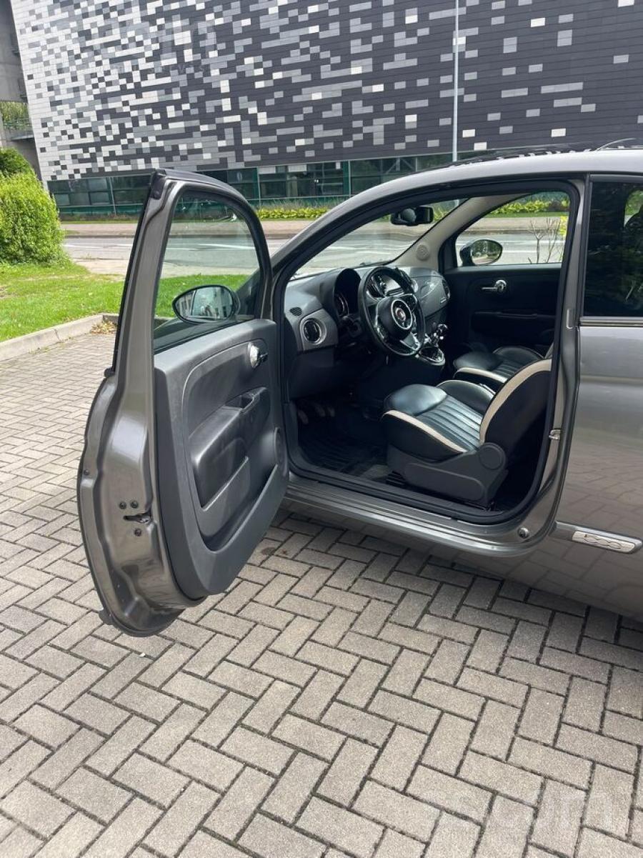 Pelēks Fiat 500 2016 Jelgava, ar dzinēja tilpumu 1.20 L un nobraukumu 101 tūkst. km par 7200 €, foto 11 vietnē AUTOMOTO.COM.LV