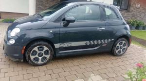 Grey Fiat 500 2017 in Vilnius, with an engine capacity of 0.00 L and mileage of 73 thousand km for 6300 €, photo 4 on AUTOMOTO.COM.LV