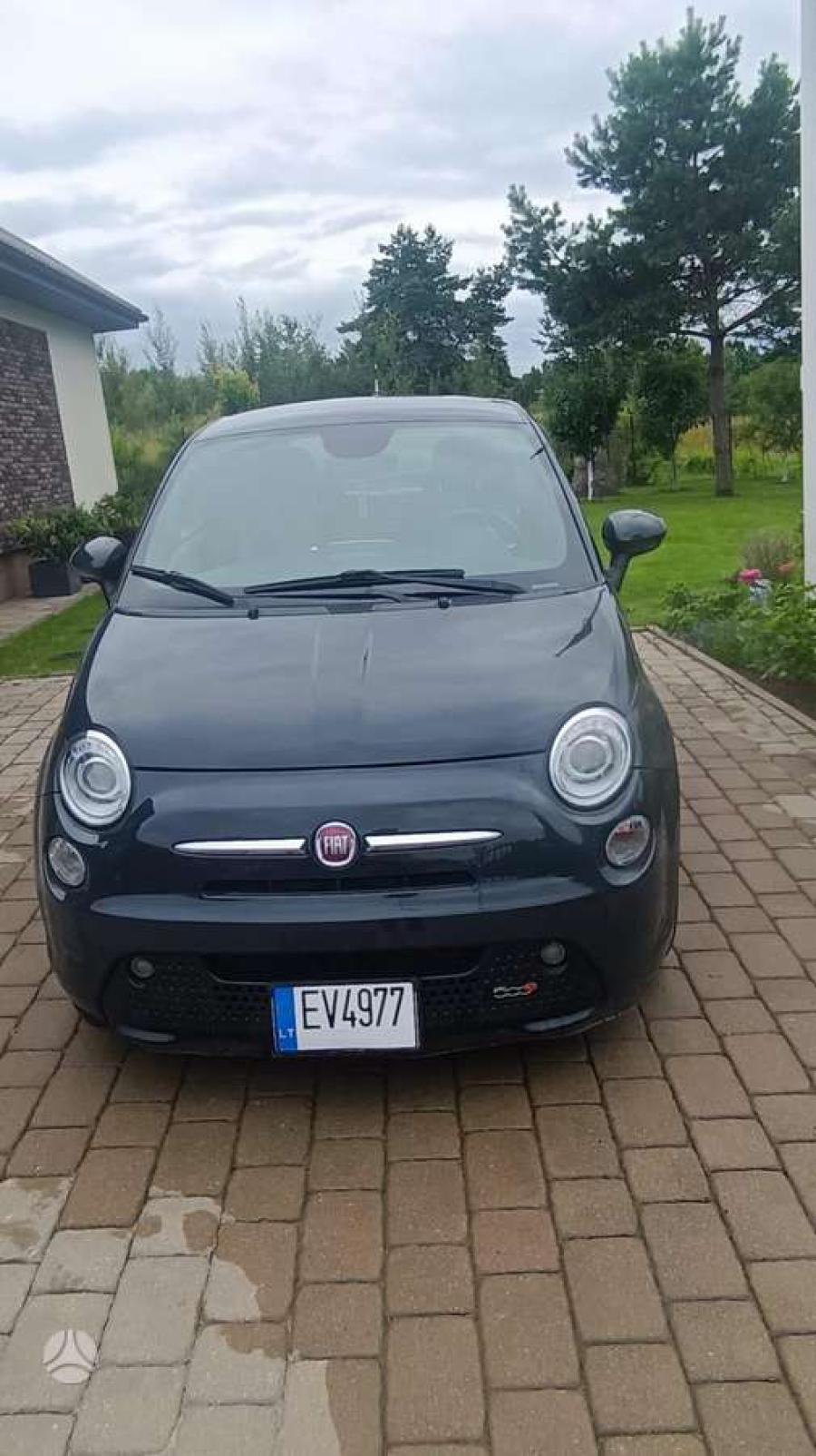 Grey Fiat 500 2017 in Vilnius, with an engine capacity of 0.00 L and mileage of 73 thousand km for 6300 €, photo 5 on AUTOMOTO.COM.LV