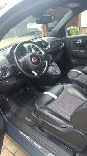 Grey Fiat 500 2017 in Vilnius, with an engine capacity of 0.00 L and mileage of 73 thousand km for 6300 €, photo 7 on AUTOMOTO.COM.LV