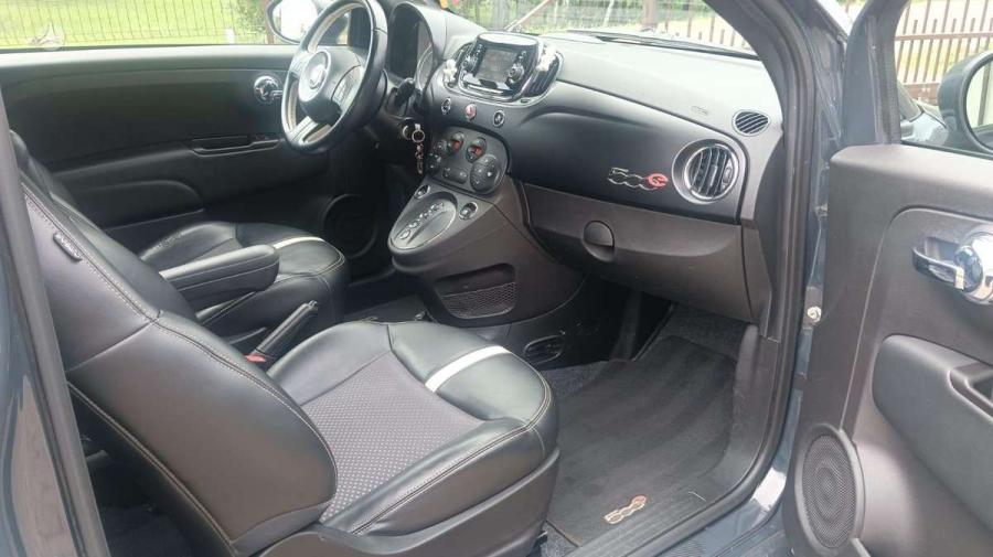 Grey Fiat 500 2017 in Vilnius, with an engine capacity of 0.00 L and mileage of 73 thousand km for 6300 €, photo 12 on AUTOMOTO.COM.LV
