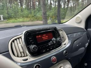 Pelēks Fiat 500 2017 Viļņa, ar dzinēja tilpumu 1.24 L un nobraukumu 92 tūkst. km par 7000 €, foto 18 vietnē AUTOMOTO.COM.LV