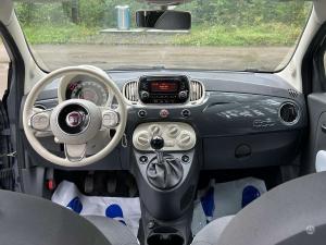 Pelēks Fiat 500 2017 Viļņa, ar dzinēja tilpumu 1.24 L un nobraukumu 92 tūkst. km par 7000 €, foto 21 vietnē AUTOMOTO.COM.LV