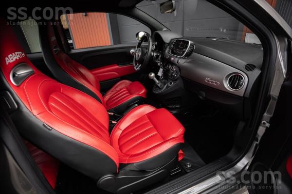 Grey Fiat 500 2017 in Jelgava, with an engine capacity of 1.40 L and mileage of 0 thousand km for 12500 €, photo 9 on AUTOMOTO.COM.LV