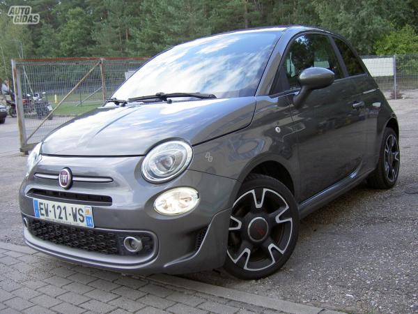 Pelēks Fiat 500 2018 Viļņa, ar dzinēja tilpumu 1.30 L un nobraukumu 166 tūkst. km par 6899 €, foto 1 vietnē AUTOMOTO.COM.LV