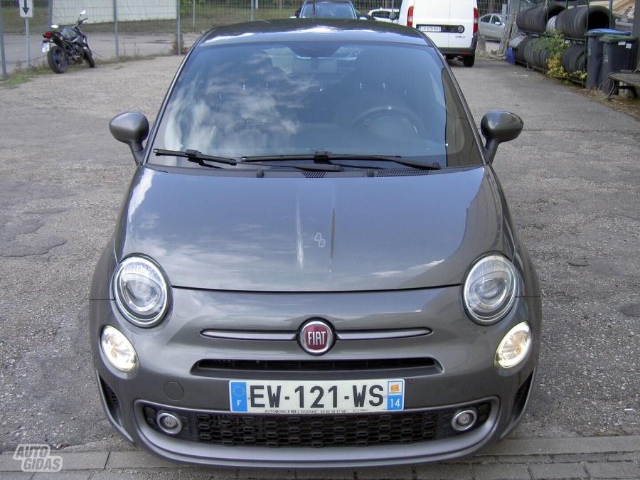 Grey Fiat 500 2018 in Vilnius, with an engine capacity of 1.30 L and mileage of 166 thousand km for 6899 €, photo 3 on AUTOMOTO.COM.LV