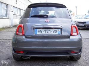 Grey Fiat 500 2018 in Vilnius, with an engine capacity of 1.30 L and mileage of 166 thousand km for 6899 €, photo 7 on AUTOMOTO.COM.LV