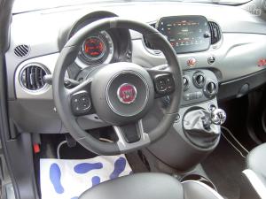 Grey Fiat 500 2018 in Vilnius, with an engine capacity of 1.30 L and mileage of 166 thousand km for 6899 €, photo 12 on AUTOMOTO.COM.LV