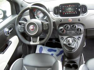 Grey Fiat 500 2018 in Vilnius, with an engine capacity of 1.30 L and mileage of 166 thousand km for 6899 €, photo 13 on AUTOMOTO.COM.LV