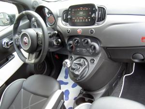 Grey Fiat 500 2018 in Vilnius, with an engine capacity of 1.30 L and mileage of 166 thousand km for 6899 €, photo 14 on AUTOMOTO.COM.LV