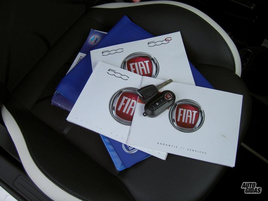 Grey Fiat 500 2018 in Vilnius, with an engine capacity of 1.30 L and mileage of 166 thousand km for 6899 €, photo 20 on AUTOMOTO.COM.LV