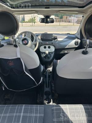 Pelēks Fiat 500 2019 Rīga, ar dzinēja tilpumu 1.20 L un nobraukumu 93 tūkst. km par 9500 €, foto 6 vietnē AUTOMOTO.COM.LV