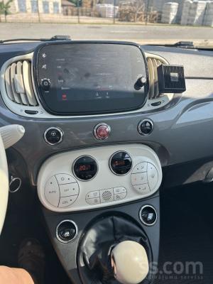 Pelēks Fiat 500 2019 Rīga, ar dzinēja tilpumu 1.20 L un nobraukumu 93 tūkst. km par 9500 €, foto 9 vietnē AUTOMOTO.COM.LV