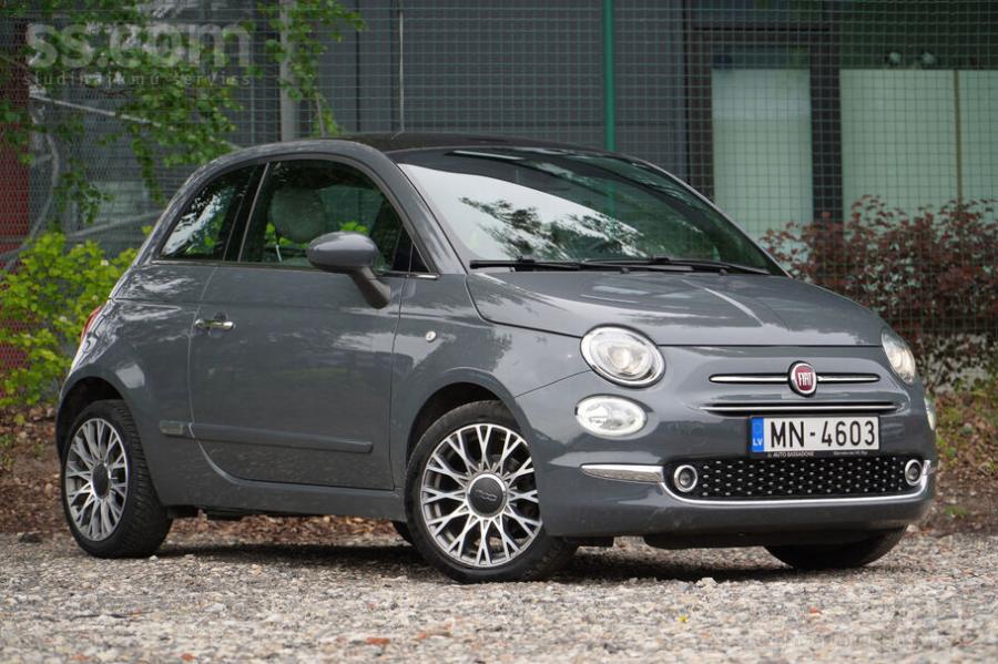 Pelēks Fiat 500 2020 Rīga, ar dzinēja tilpumu 1.20 L un nobraukumu 113 tūkst. km par 6490 €, foto 6 vietnē AUTOMOTO.COM.LV