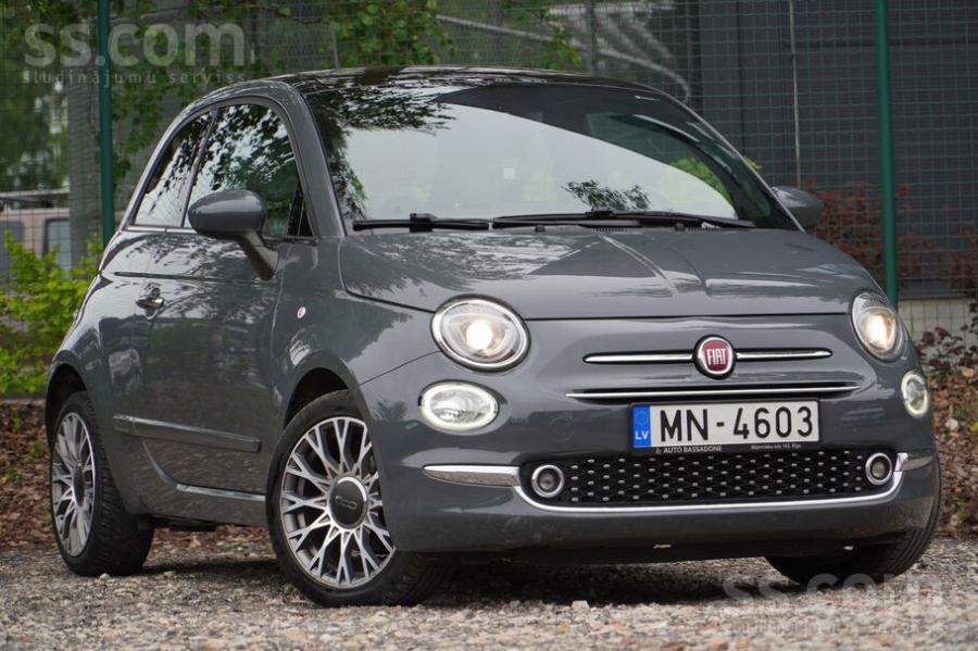 Pelēks Fiat 500 2020 Rīga, ar dzinēja tilpumu 1.20 L un nobraukumu 113 tūkst. km par 6490 €, foto 7 vietnē AUTOMOTO.COM.LV