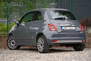 Pelēks Fiat 500 2020 Rīga, ar dzinēja tilpumu 1.20 L un nobraukumu 113 tūkst. km par 6490 €, foto 12 vietnē AUTOMOTO.COM.LV