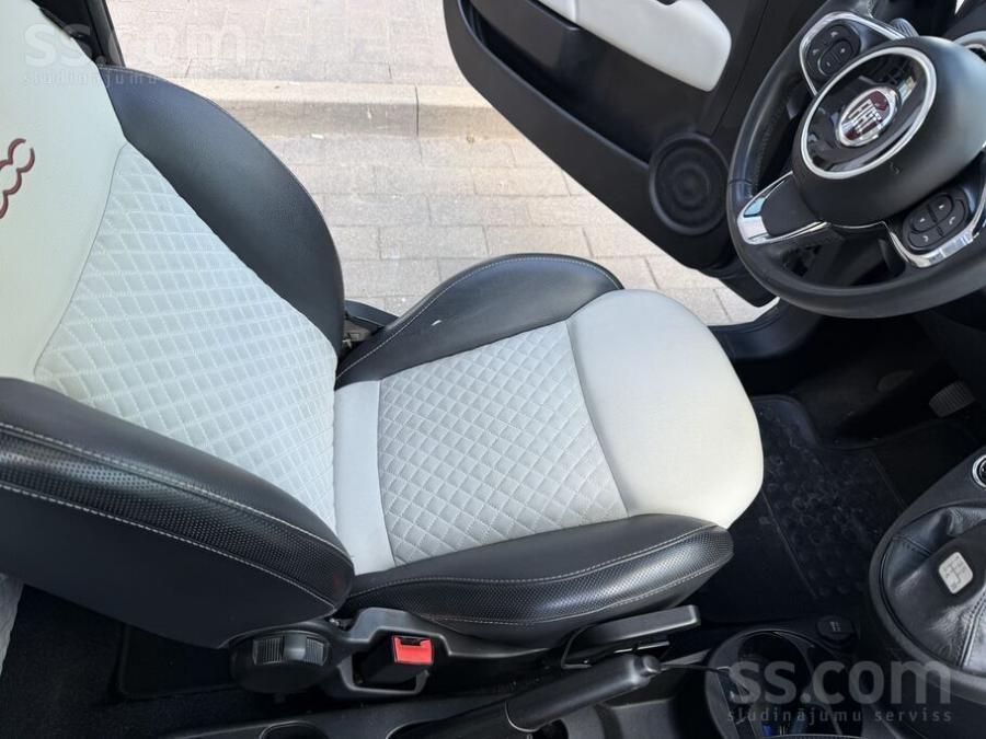 Серый Фиат 500 2020 в Рига, объемом двигателя 1.20 л и пробегом 110 тыс. км за 5700 €, фото 12 на AUTOMOTO.COM.LV