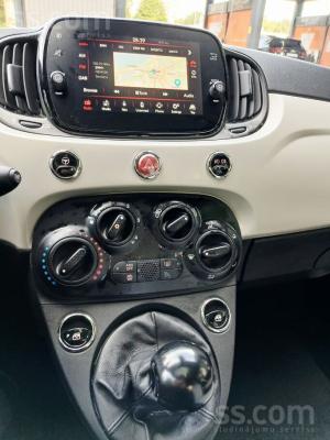 Pelēks Fiat 500 2020 Rīga, ar dzinēja tilpumu 1.20 L un nobraukumu 114 tūkst. km par 7900 €, foto 13 vietnē AUTOMOTO.COM.LV