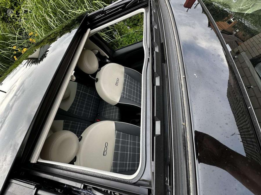 Grey Fiat 500 2021 in Kaunas, with an engine capacity of 1.24 L and mileage of 35 thousand km for 12500 €, photo 9 on AUTOMOTO.COM.LV