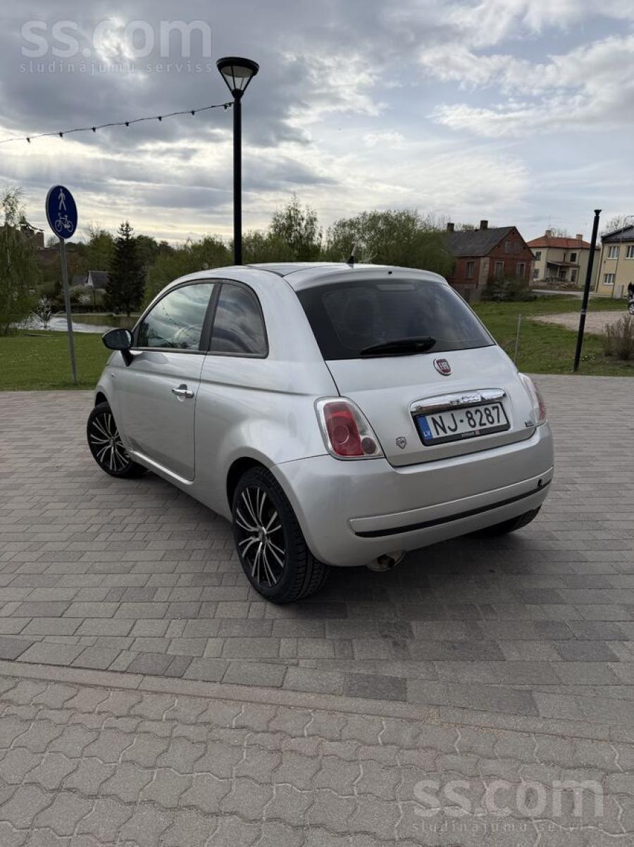 Fiat 500 2008 Rīga, ar dzinēja tilpumu 1.20 L un nobraukumu 215 tūkst. km par 2090 €, foto 4 vietnē AUTOMOTO.COM.LV