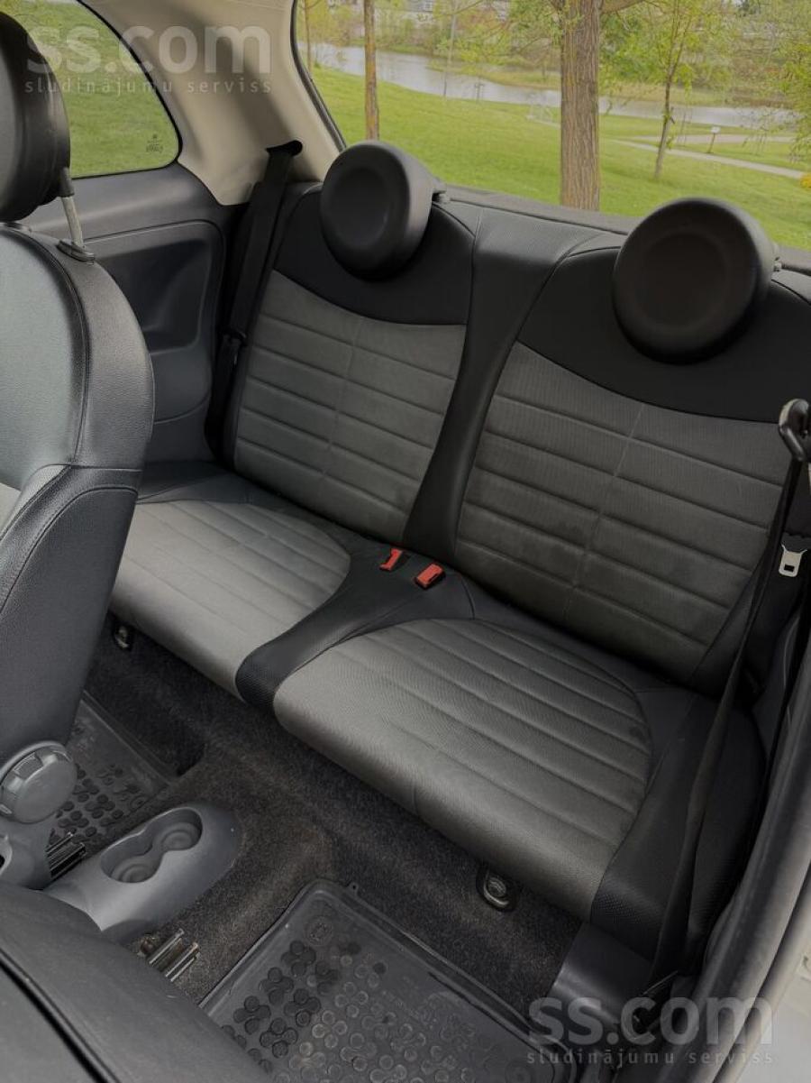 Fiat 500 2008 Rīga, ar dzinēja tilpumu 1.20 L un nobraukumu 215 tūkst. km par 2090 €, foto 6 vietnē AUTOMOTO.COM.LV