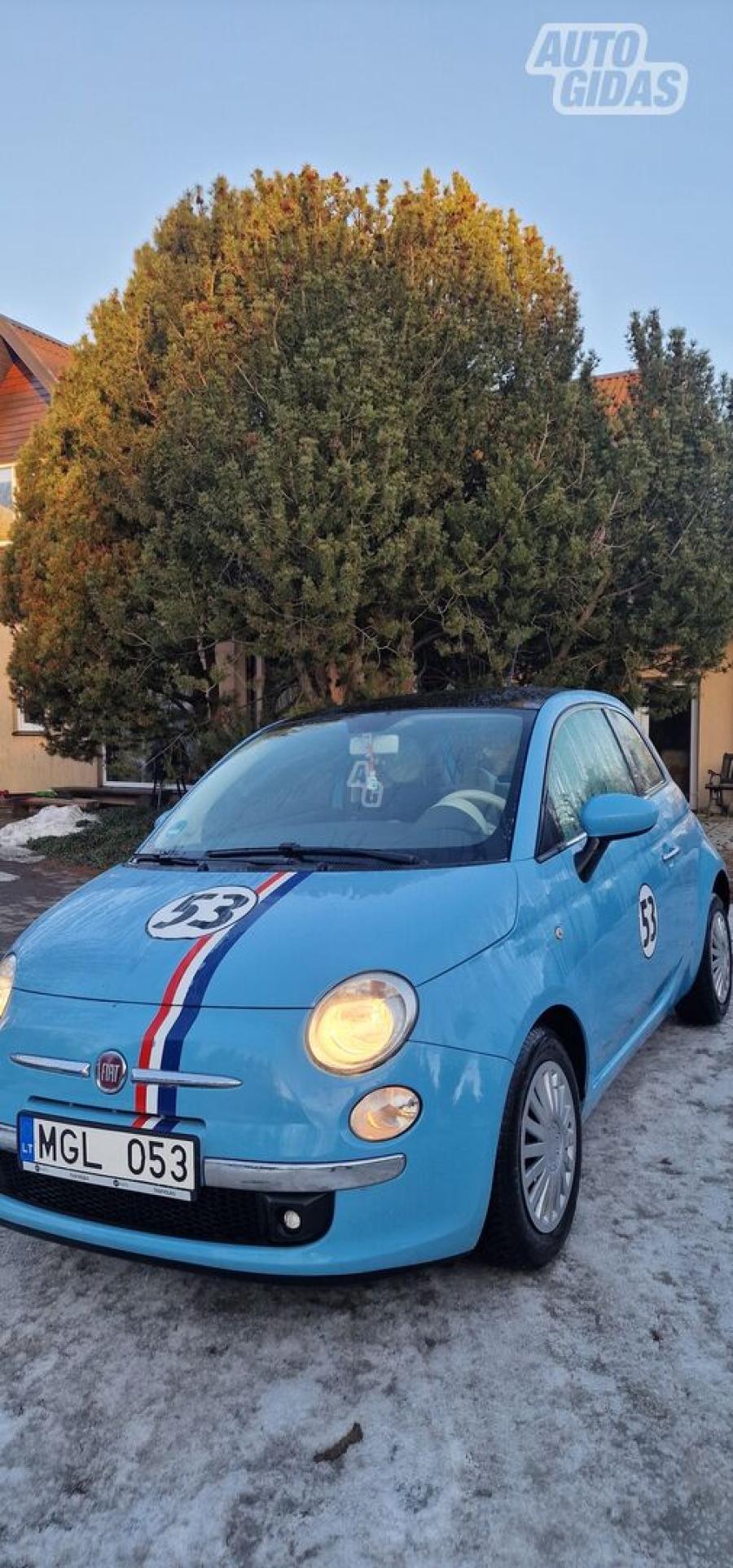 Fiat 500 2011 in Kaunas, with an engine capacity of 0.90 L and mileage of 160 thousand km for 3900 €, photo 1 on AUTOMOTO.COM.LV