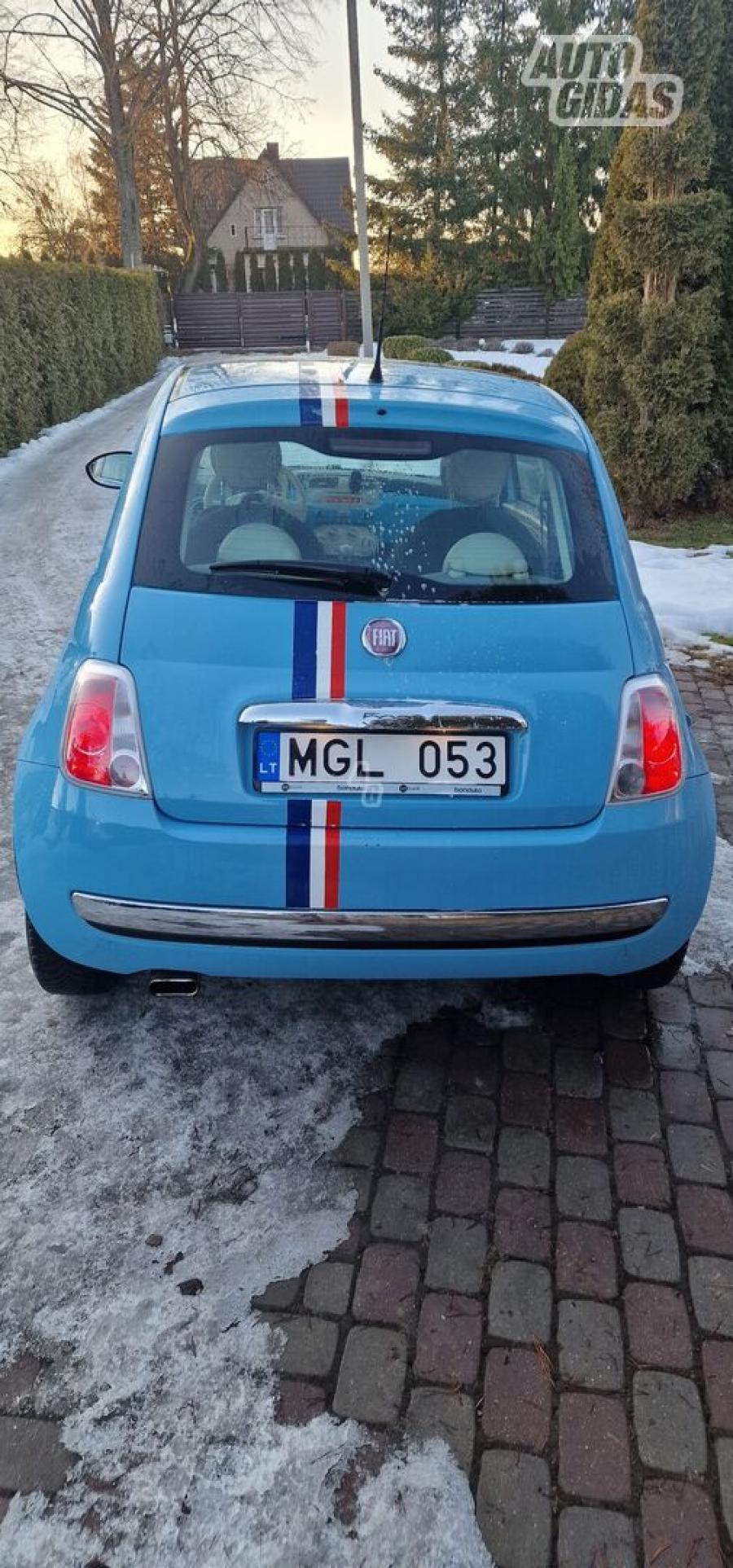 Fiat 500 2011 Kauņa, ar dzinēja tilpumu 0.90 L un nobraukumu 160 tūkst. km par 3900 €, foto 6 vietnē AUTOMOTO.COM.LV