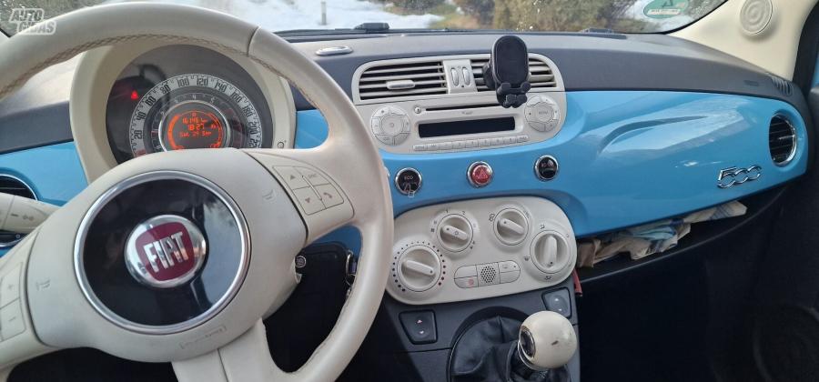 Fiat 500 2011 Kauņa, ar dzinēja tilpumu 0.90 L un nobraukumu 160 tūkst. km par 3900 €, foto 14 vietnē AUTOMOTO.COM.LV