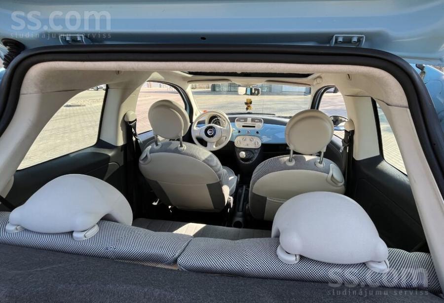 Фиат 500 2011 в Рига, объемом двигателя 0.90 л и пробегом 136 тыс. км за 3900 €, фото 5 на AUTOMOTO.COM.LV