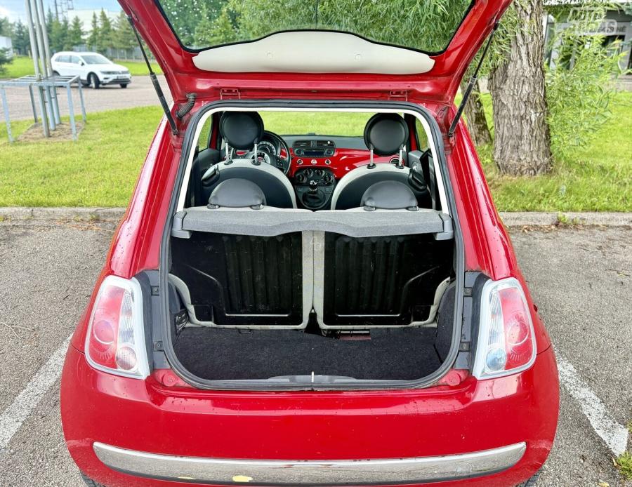 Fiat 500 2011 in Kaunas, with an engine capacity of 1.20 L and mileage of 171 thousand km for 2250 €, photo 13 on AUTOMOTO.COM.LV