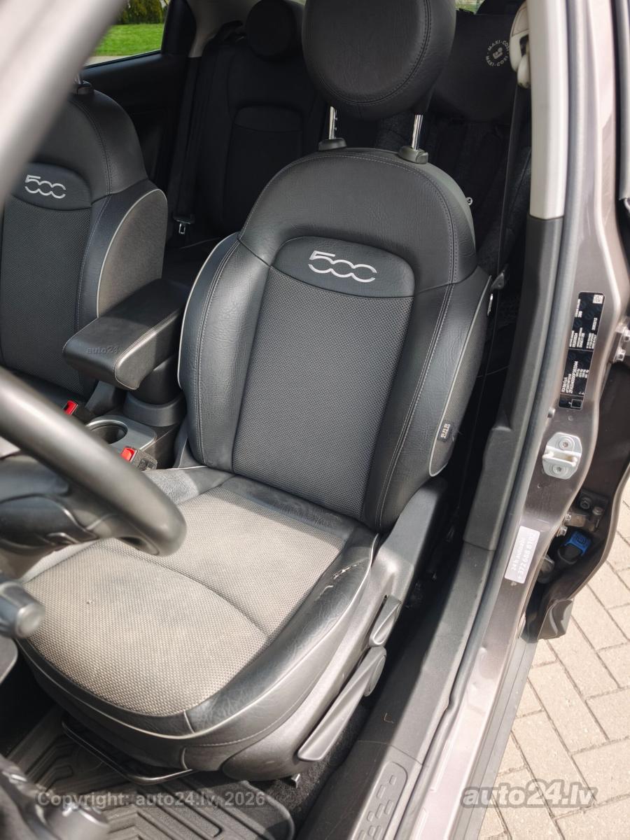 Fiat 500 2015 in Tallinn, with an engine capacity of 1.40 L and mileage of 135 thousand km for 8490 €, photo 19 on AUTOMOTO.COM.LV