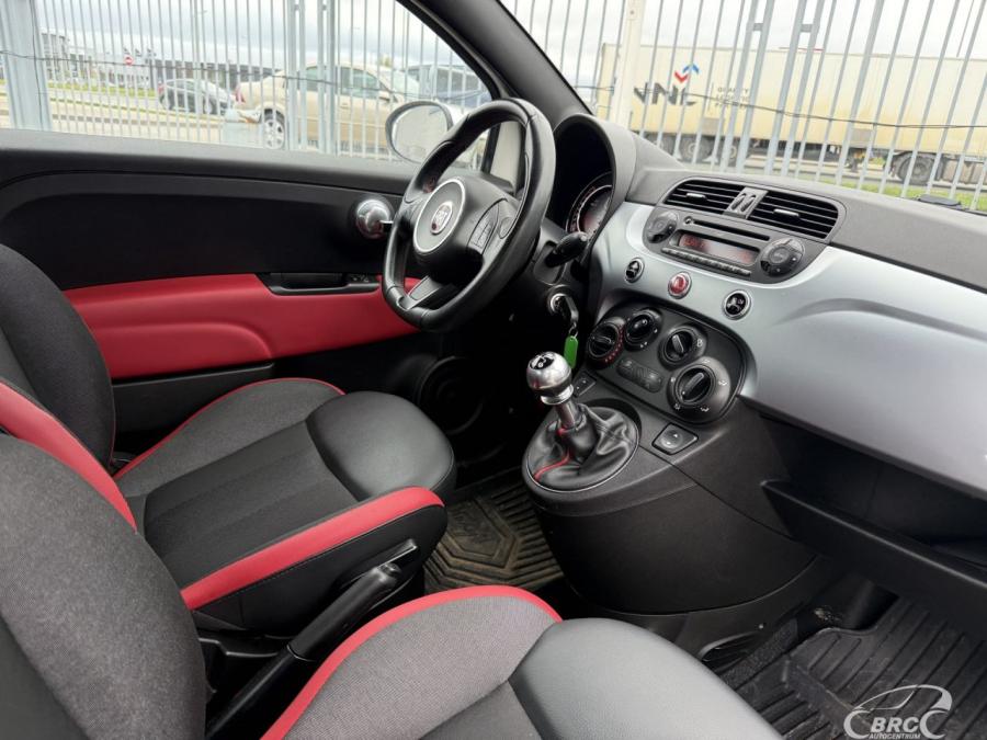 Fiat 500 2015 in Klaipeda, with an engine capacity of 1.24 L and mileage of 62 thousand km for 6900 €, photo 6 on AUTOMOTO.COM.LV