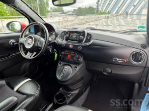 Фиат 500 2016 в Рига, объемом двигателя 1.40 л и пробегом 52 тыс. км за 9990 €, фото 12 на AUTOMOTO.COM.LV