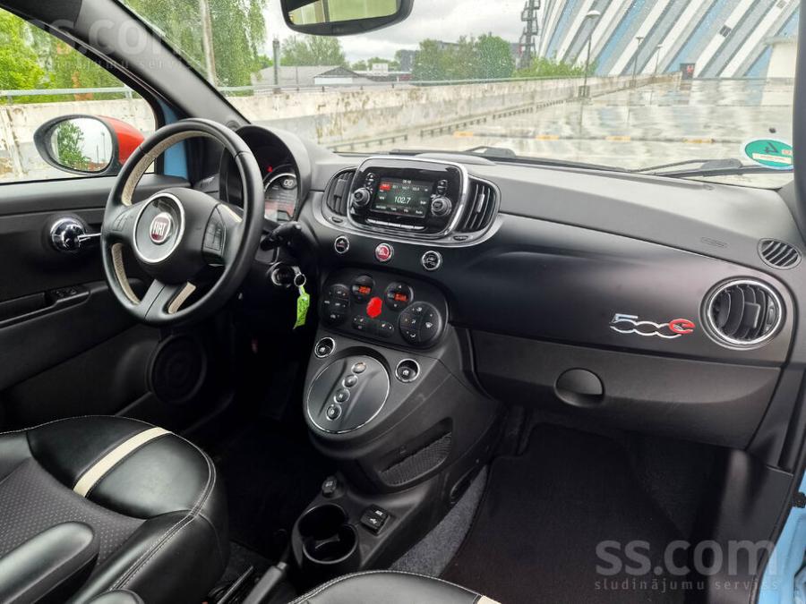 Фиат 500 2016 в Рига, объемом двигателя 1.40 л и пробегом 52 тыс. км за 9990 €, фото 12 на AUTOMOTO.COM.LV
