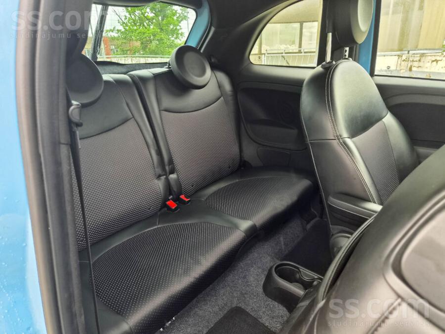 Фиат 500 2016 в Рига, объемом двигателя 1.40 л и пробегом 52 тыс. км за 9990 €, фото 13 на AUTOMOTO.COM.LV