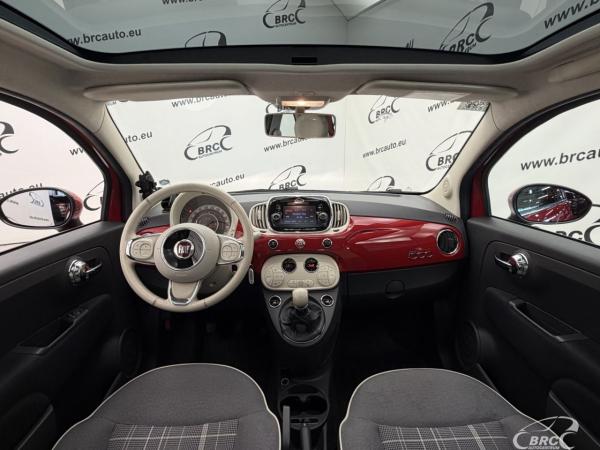 Fiat 500 2016 in Vilnius, with an engine capacity of 1.24 L and mileage of 88 thousand km for 6500 €, photo 3 on AUTOMOTO.COM.LV