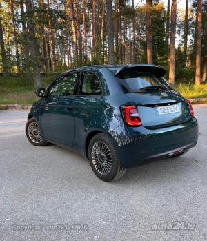 Fiat 500 2022 Tallina, ar dzinēja tilpumu 0.00 L un nobraukumu 15 tūkst. km par 16400 €, foto 7 vietnē AUTOMOTO.COM.LV