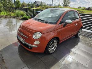 Oranžs Fiat 500 2008 Viļņa, ar dzinēja tilpumu 1.24 L un nobraukumu 157 tūkst. km par 3490 €, foto 1 vietnē AUTOMOTO.COM.LV
