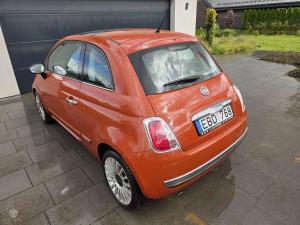 Oranžs Fiat 500 2008 Viļņa, ar dzinēja tilpumu 1.24 L un nobraukumu 157 tūkst. km par 3490 €, foto 7 vietnē AUTOMOTO.COM.LV