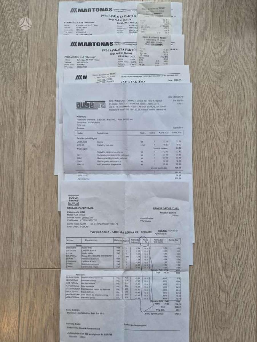 Oranžs Fiat 500 2008 Viļņa, ar dzinēja tilpumu 1.24 L un nobraukumu 157 tūkst. km par 3490 €, foto 18 vietnē AUTOMOTO.COM.LV