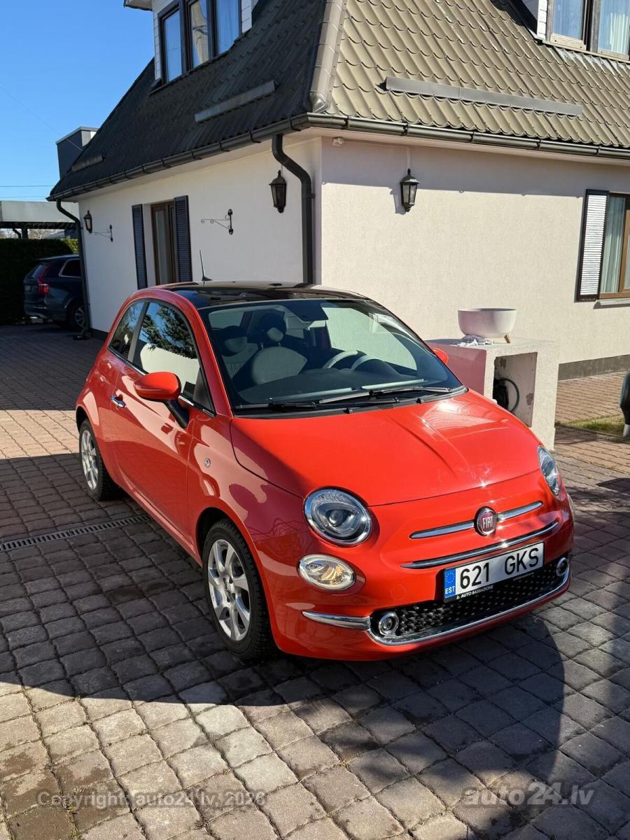 Oranžs Fiat 500 2023 Tallina, ar dzinēja tilpumu 1.00 L un nobraukumu 4 tūkst. km par 11000 €, foto 1 vietnē AUTOMOTO.COM.LV