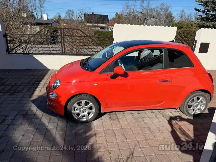 Oranžs Fiat 500 2023 Tallina, ar dzinēja tilpumu 1.00 L un nobraukumu 4 tūkst. km par 11000 €, foto 2 vietnē AUTOMOTO.COM.LV