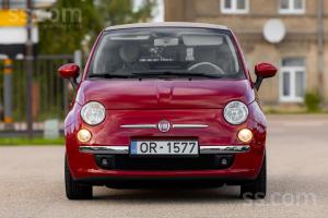 Sarkans Fiat 500 2009 Jelgava, ar dzinēja tilpumu 1.40 L un nobraukumu 134 tūkst. km par 5200 €, foto 5 vietnē AUTOMOTO.COM.LV